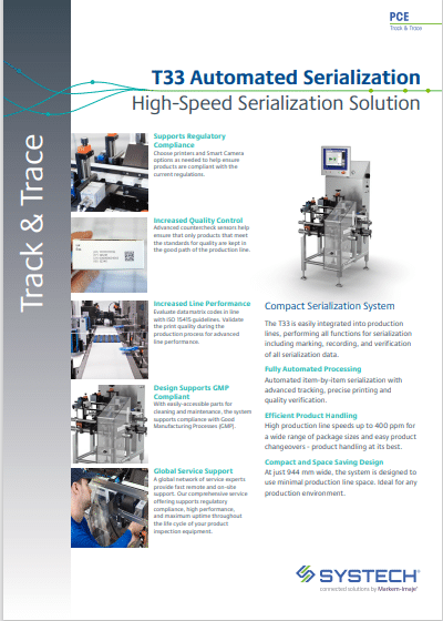 T33 Automated Serialization - Systech