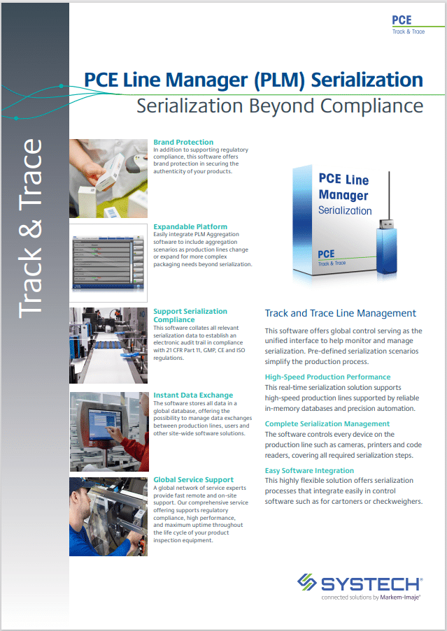 PCE Line Manager – Serialization - Systech