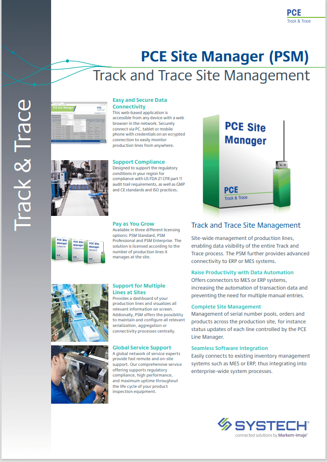 PCE Site Manager - Systech